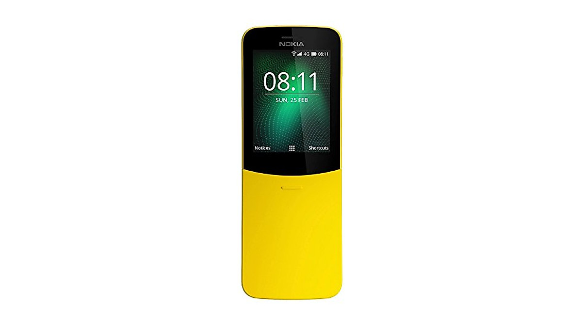 Nokia 8110 4G Feature Phone - Unlocked International Yellow