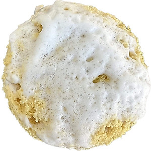 Michelle's Melting Pot Exfoliating Foam Sea Sponge, Natural Feel, Shower Loofah, Bath Sponge, Rich Lather (Set of 3)