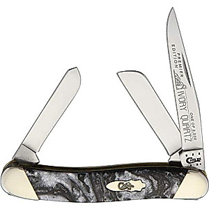 Case Cutlery Medium Stockman Ivory Quartz