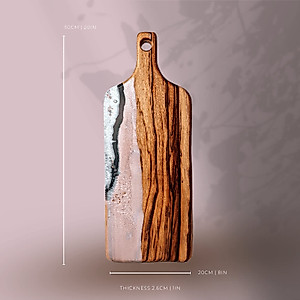 Long Resin Serving Board, Personalised Cheese Board, Engraved Chopping Board, Gift For Mother, Gift For Mum, Mom, Best Friend Birthday