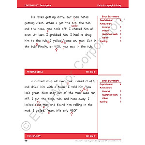 Daily Paragraph Editing, Grade 2
