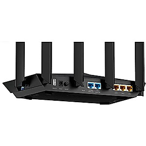 TP-Link - Archer 3200 Tri-Band Wi-Fi 6 Router - Black ARCHER-3200 (Renewed)