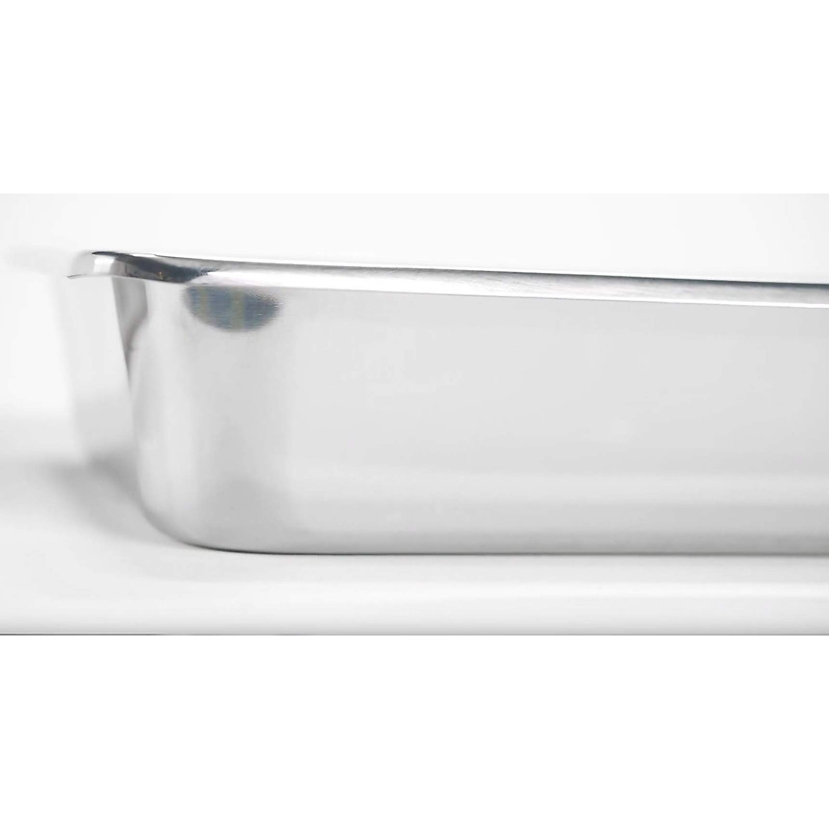 Grafco Metal Instrument Tray for Medical, Dental, Tattoo, and Surgical Supplies, Stainless Steel, 12-1/4" x 7-5/8" x 2-1/8", 3259