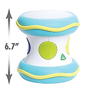Early Learning Centre Lights & Sounds Drum, Hand Eye Coordination, Stimulates Senses, Kids Toys for Ages 09 Month, Amazon Exclusive