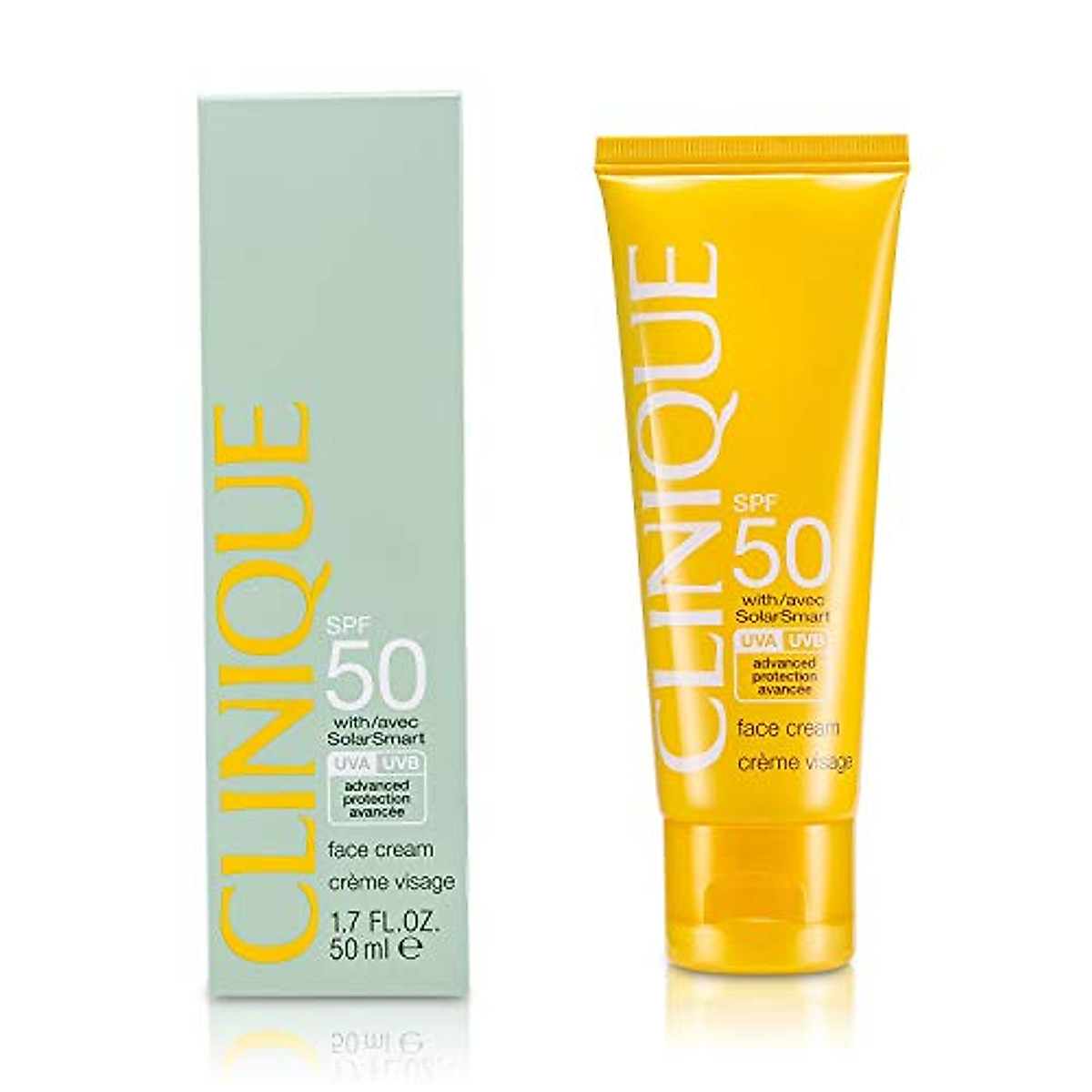Clinique Sun SPF 50 Face Cream UVA/UVB, 1.7 Ounce