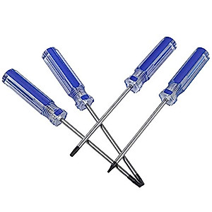 T6 T8 T9 T10 Torx Screwdriver,TR9 Torx Security Screwdriver for PS4, Precision Magnetic Screwdriver Set Repair Tool Kit for Xbox One/Xbox 360 Controller/PS3/PS4,with Safe Pry Tools