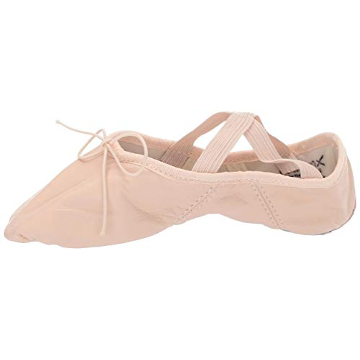 Capezio Girls Leather Juliet Ballet Shoe-Child, Light Pink, 12.5 Little Kid