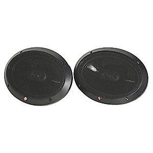 (4) Rockford Fosgate P1694 600 Watt 6x9" Punch Series 4-Way Car Audio Speakers - FlexFit basket design - OEM adapter plate included-PEI dome tweeter-Butyl midrange rubber surround
