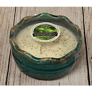 Swan Creek "Vanilla Pound Cake" 16 Ounce, 50+ Hour Soy Candle in Ruffle Pot