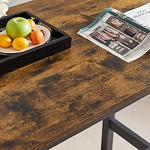 DUNTRKDU 5 PCS Dining Table Set, Modern Kitchen Table and Chairs for 4, Wood Pub Bar Table Set Perfect for Breakfast Nook, Load-Bearing 350 lbs, Small Space Living Room