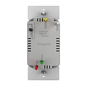 P&S Legrand Radiant WWRL50WHCCV2 Tru-Universal Enabled Smart Wi-Fi Switch Light Dimmer, White