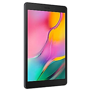 SAMSUNG Galaxy Tab A 8.0" (2019, WiFi + Cellular) 32GB, 5100mAh Battery, 4G LTE Tablet & Phone (Makes Calls) GSM Unlocked SM-T295, International Model (32 GB, Black)