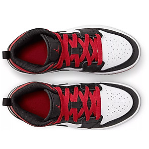 Jordan Little Kid's 1 Mid White/Gym Red-Black (DQ8424 106) - 1.5
