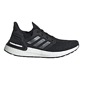 adidas Women's Ultraboost 20 Running Shoe, Core Black/Night Metallic/Cloud White, 5.5 M US
