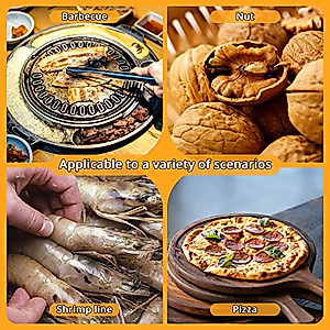 defutay Kitchen Shears with Protective Sheath - Heavy Duty Kitchen Scissors Meat Scissors Stainless Steel Multipurpose Utility Scissors - Food Scissors for Chicken, Poultry, Fish, Herbs (Black Red)