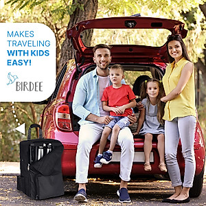 Birdee Foldable Stroller Travel Bag Fits ALL GB Pockit Strollers Durable Backpack For Airplane Travel