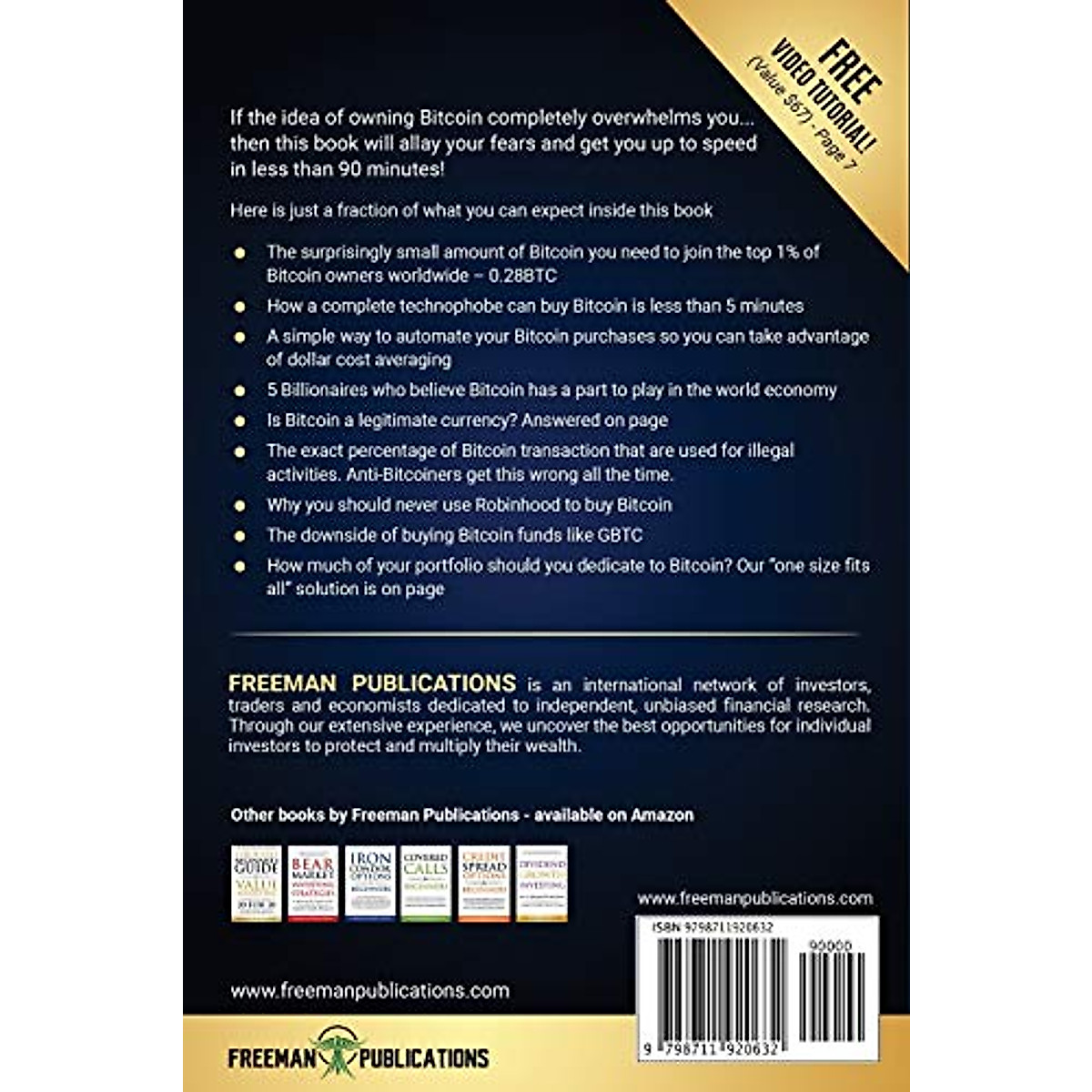 The Only Bitcoin Investing Book You’ll Ever Need: An Absolute Beginner’s Guide to the Cryptocurrency Which Is Changing the World and Your Finances in 2021 & Beyond (Cryptocurrency for Beginners)