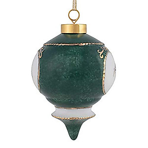 CBE Happy 50th Wedding Anniversary Victorian 4.5 Inch Porcelain Hanging Ornament