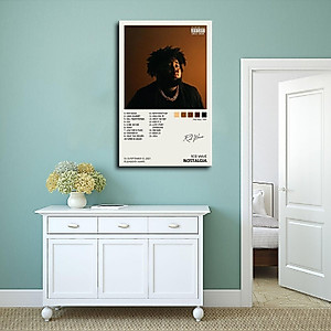 YGULC Rod Poster Wave Nostalgia Music Album Cover Signed Limited Poster Canvas Poster Wall Art Decor Print Picture Paintings for Living Room Bedroom Decoration Unframe:12x18inch(30x45cm)