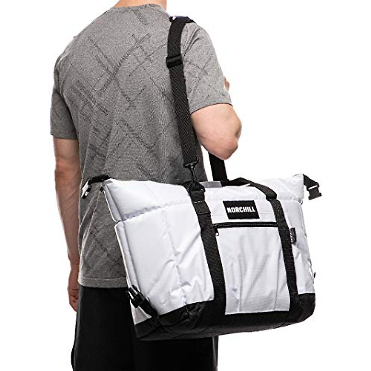 NorChill Soft Coolers 24 Can Insulated Marine Boatbag Soft Sided Cooler, White