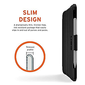 URBAN ARMOR GEAR UAG iPad Pro 12.9-inch (4th Gen, 2020) Case Metropolis [Black] Folio Slim Heavy-Duty Tough Multi-Viewing Angles Stand Military Drop Tested Protective Cover