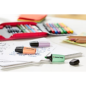 STABILO BOSS Mini Pastellove Highlighter Set, 3-Color Set