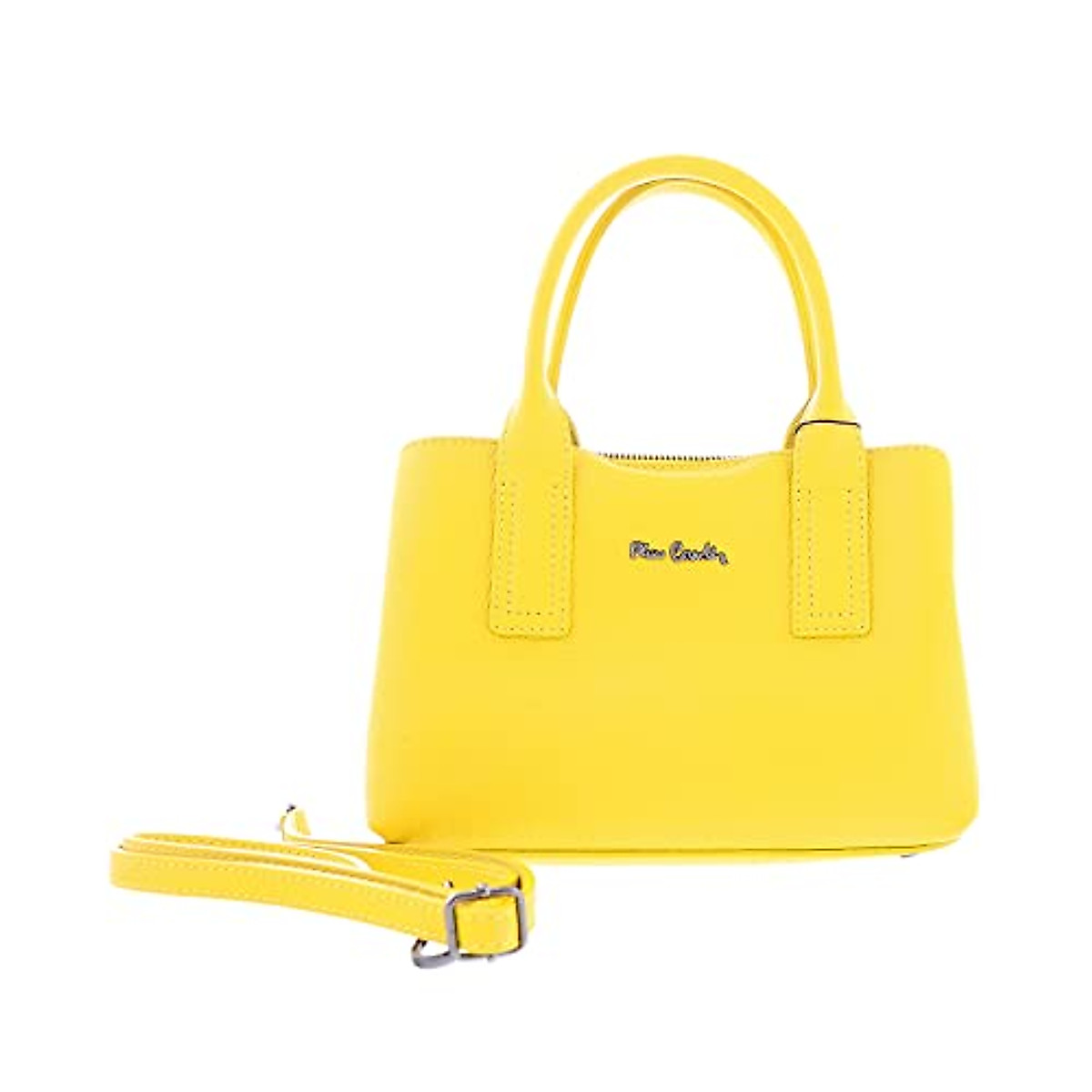 Pierre Cardin Yellow Leather for womens