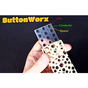 ButtonWorx Rubber Keypad Repair Kit BW29K