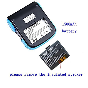 HHOP GOOJPRT MTP-3 80mm BT Thermal Printer Portable Lightweight for Supermarket Ticket Receipt Printing