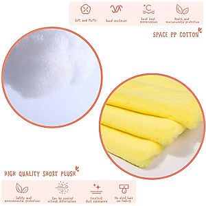 AKMRWJWC Yellow Duck Cute Stuffed Animal Mini Plush Toy Very Suitable As a Best Gift for Children Lovely Decoration Can be DIY or Christmas (30cm/12inch) (Yellow)