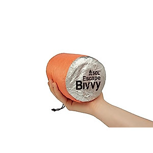 Survive Outdoors Longer 70% Reflective Escape Bivvy, Orange