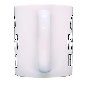 Dog Lover Gifts for Women Fetch These Funny Dog Mug Middle Finger Dog Fetch This 11oz Ceramic Coffee Mug