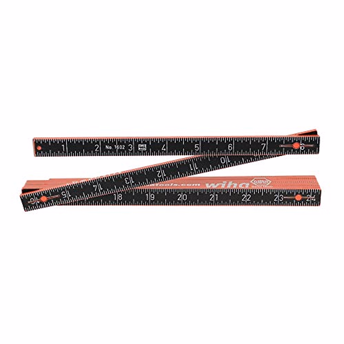 WIHA 61606 Composite Laminated Ruler Metric/Inch