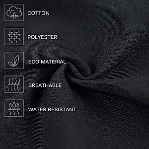 SONGXIN Server Aprons with 3 Deep Pockets - Waist Apron Waiter Waitress Apron