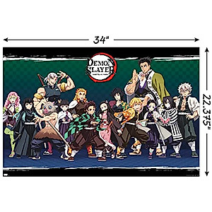 Trends International Demon Slayer - Lineup Wall Poster