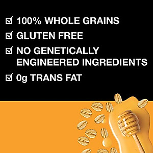 KIND Healthy Grains Bars, Oats & Honey With Toasted Coconut, Healthy Snacks, Gluten Free, 40 Count