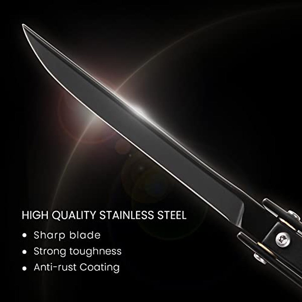 edcfans Pocket Knife for Men, EDC Knives with Glass Breaker, Folding Knife, Slim Gentleman's Knife Suitable for Everyday Carry