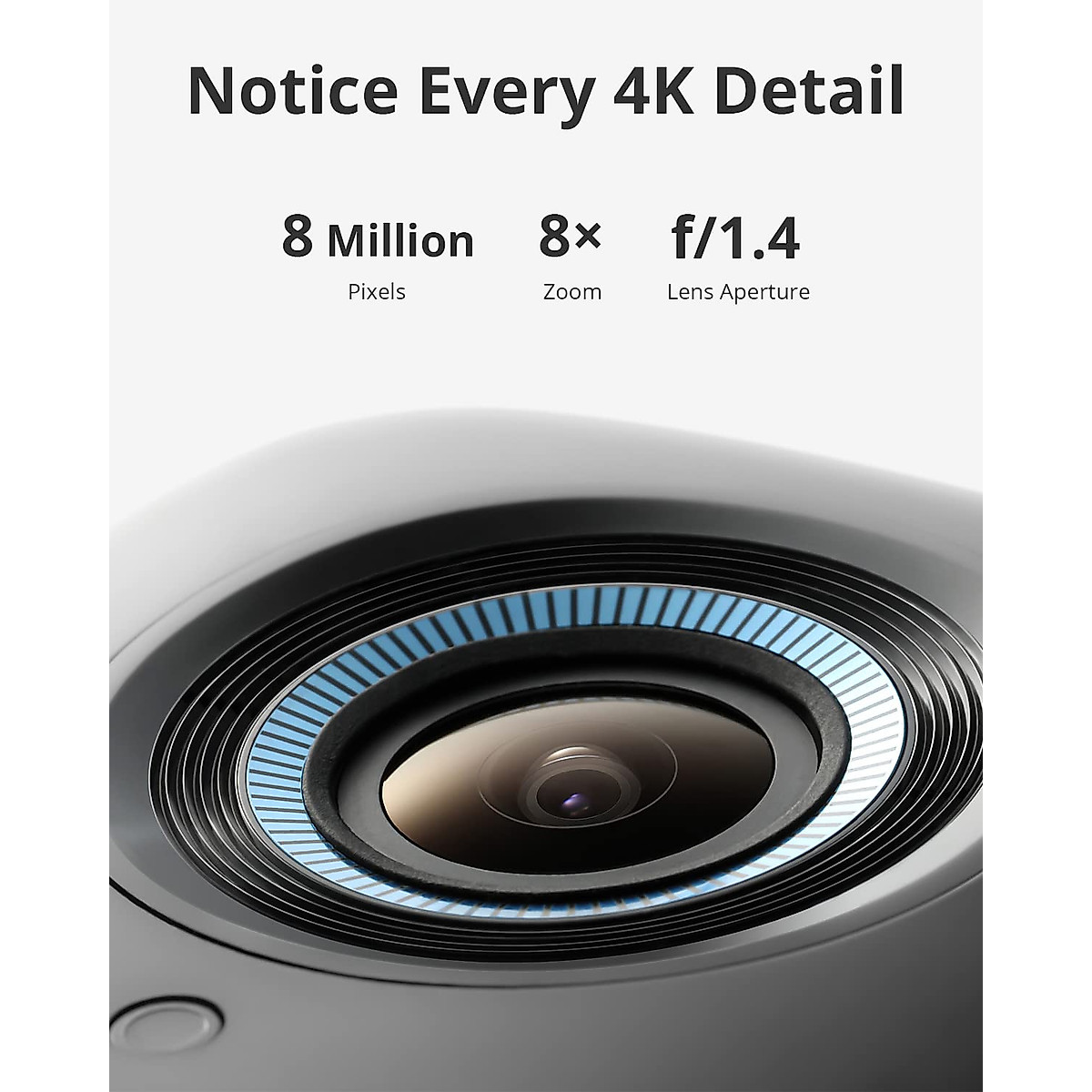 eufy Security eufyCam 3C Add-on Camera, Security Camera Outdoor Wireless, 4K Camera with Expandable Local Storage, Face Recognition AI, Spotlight, No Monthly Fee, Requires HomeBase 3 (Renewed)