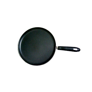 Shradha Trading Non-Stick Dosa Pan, 290mm, Black, Aluminium