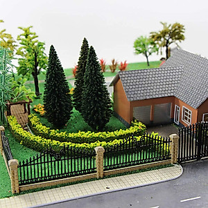 CP102 Artificial Model Grass Mat Trains Light Green 40x100cm or 15.7'' x 39'' for Decoration Kids Craft Scenery Model DIY