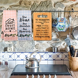 MY-ALVVAYS Housewarming Gifts for New Home House Warming Gift Set Basket for First/New Home Owner, Couple, Wedding Gift for Newlywed Couple, New Home Gift for Home