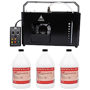 Chauvet Hurricane Haze 4D DMX Hazer Machine w/Remote+Timer+(3) Gallons Fluid