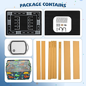 Dollate 3 in 1 Kids Activity Table for Play Study Dining,Sand Play Table with Detachable Sink,Toddler Sensory Table with Storage Bin