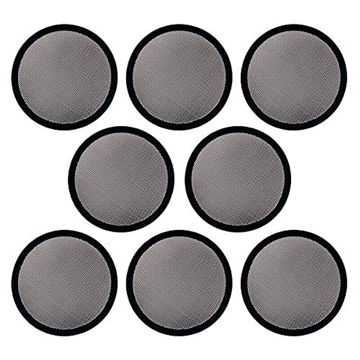 Gourmet Basics by Mikasa Outdoor Drink Covers with Bug Screen, Black