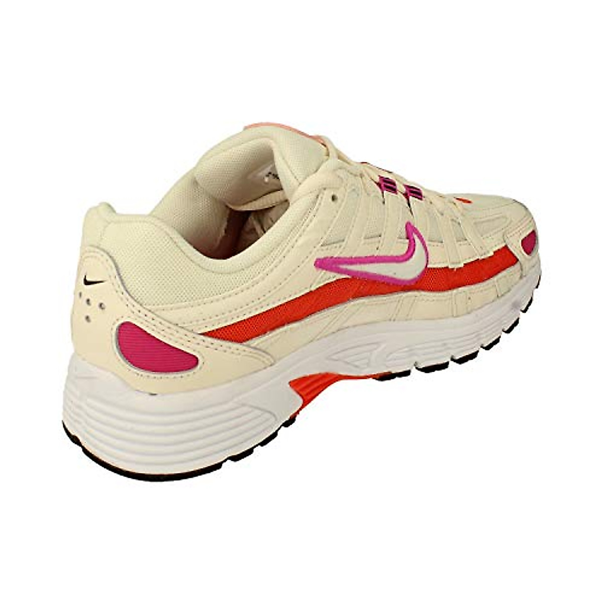 Nike P-6000 ESS Womens Running Trainers CW1351 Sneakers Shoes (UK 2.5 US 5 EU 35.5, Pale Ivory White Pink 100)