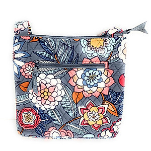 Vera Bradley Womans Crossbody Bag Tropical Evening Quilted Cotton