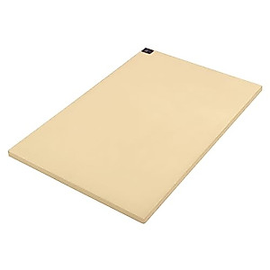 NoTrax 18" X 24" x 0.75" Sani-Tuff T45 Natural Rubber Cutting Board, Non-Skid Professional-Grade, Made in USA, T45S3018BF