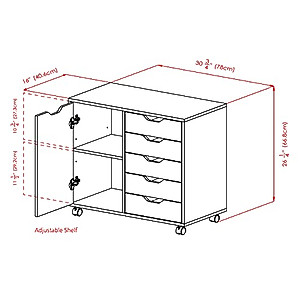 Winsome Wood Halifax Storage/Organization, White