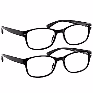 TruVision Readers Reading Glasses - 9505H- 2 Black - +1.50