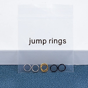 LADEMAYH 3 Pairs DIY Tunnels Plugs Gauges for Ears Piercing Jewelry, Women Mens Stainless Steel Ear Dangle Gauges Accessories Mixed Color 08mm=0g